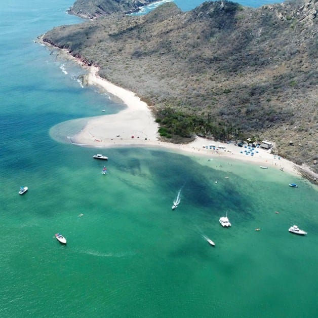 Paisaje en la Isla Venados en Mazatlán | Luz Noticias