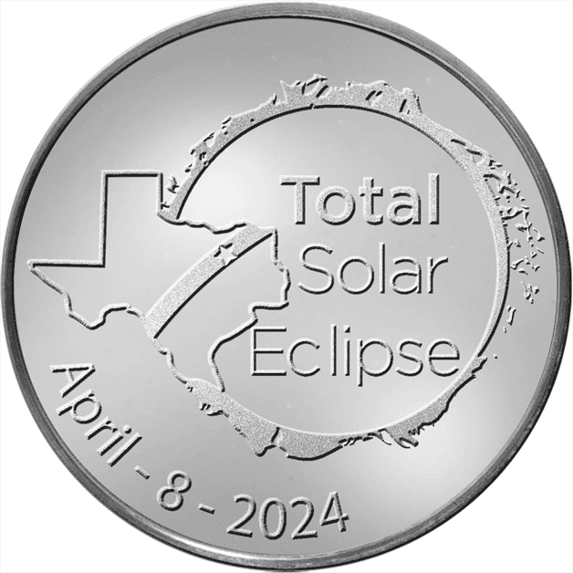 Moneda conmemorativa Eclipse Solar 2024: detalles, dónde comprarla y ...